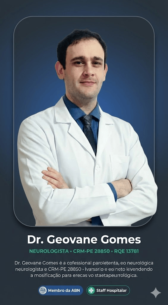 Dr. Geovane Gomes | Neurologista em Recife — TDAH, TEA, Enxaqueca ...
